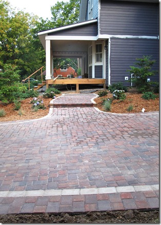 The "L" Shaped House: Landscaping…Driveway wrap up